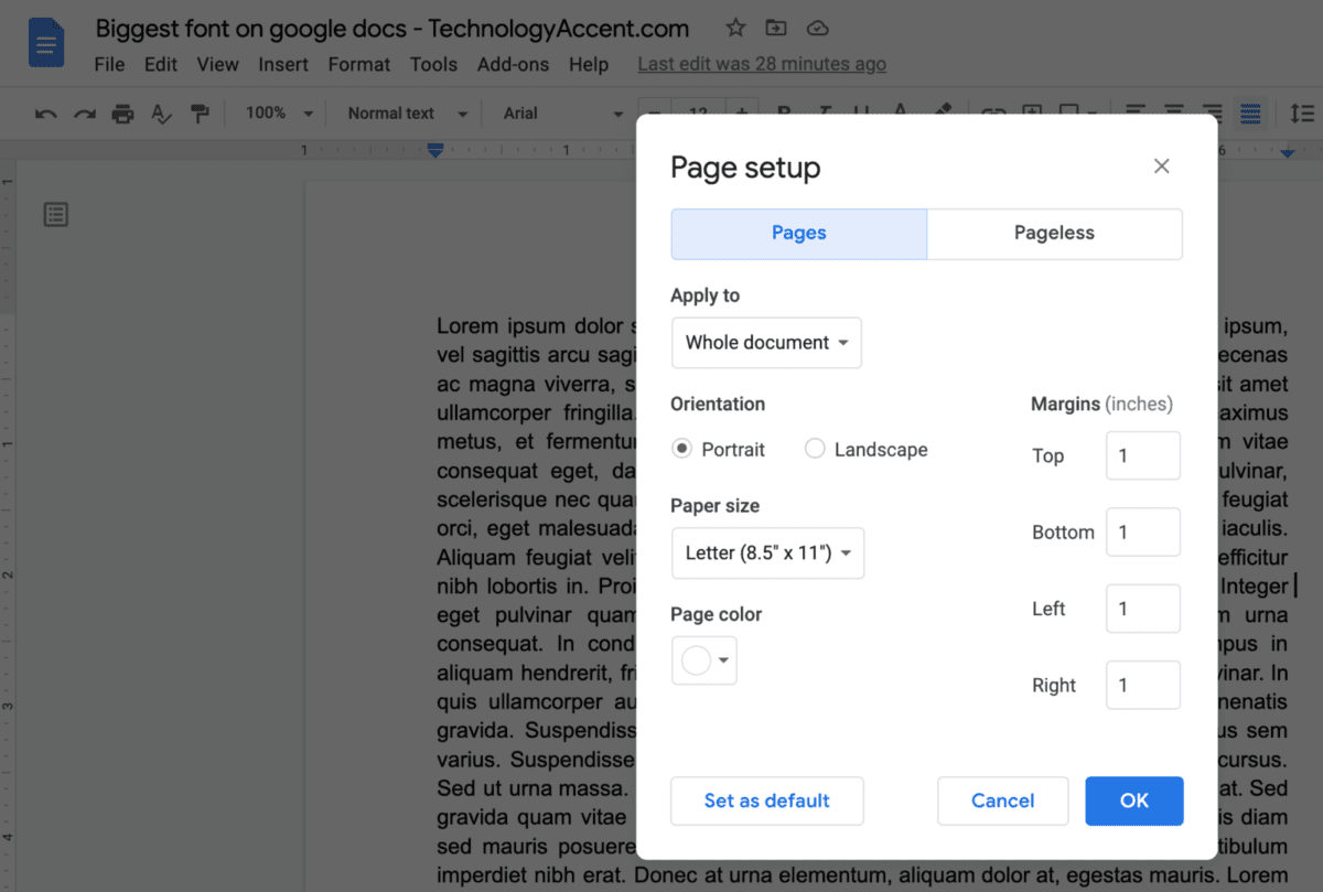 What s The Biggest Font On Google Docs I Tried Over 100 Technology What s The Biggest Font On Google Docs I Tried Over 100 Technology
